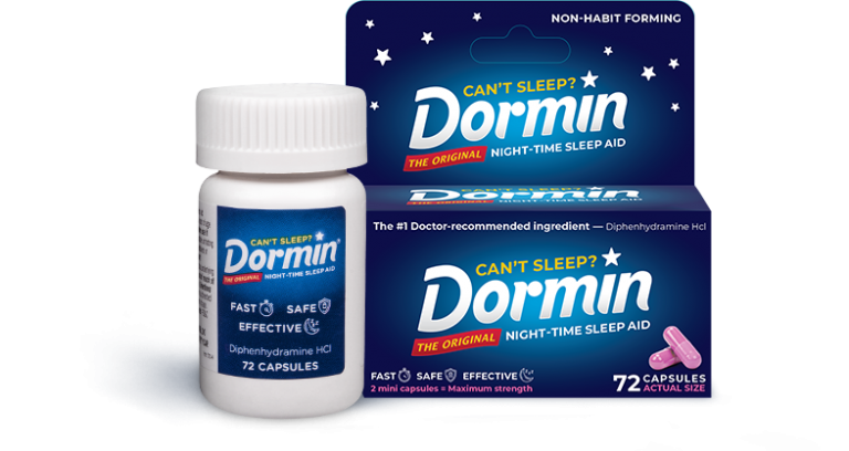 Where To Buy - Dormin Night-time Sleep Aid Capsules
