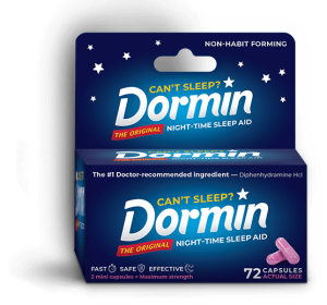 Dormin - America's Original Nighttime Sleep-Aid Capsule