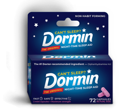Dormin - America's Original Nighttime Sleep-Aid Capsule